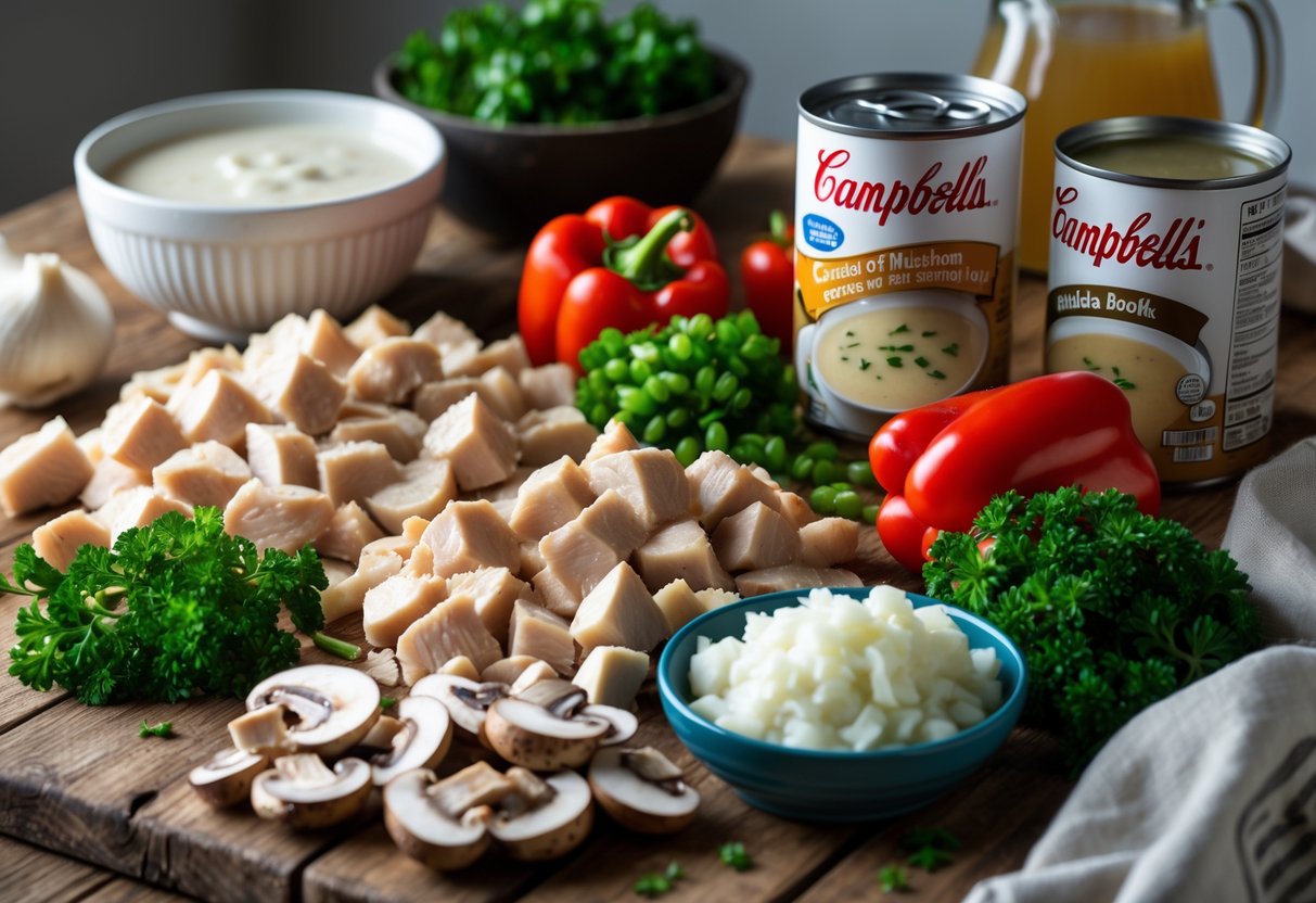Campbell's Chicken Ala King Recipe: Easy Step-by-Step Guide - Drool Recipes