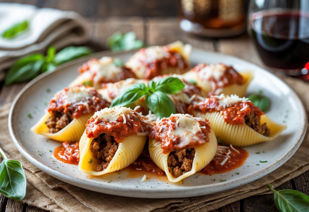 Barilla Stuffed Shells With Meat Recipe: Easy, Hearty How-To - Drool ...