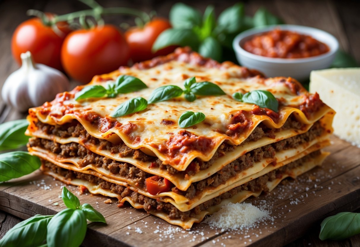 The Best Damn Lasagna on Earth Recipe: Easy, Delicious Steps - Drool ...