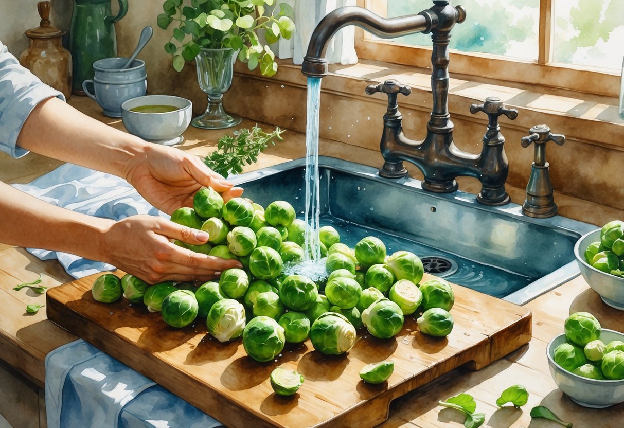 How to Clean Brussels Sprouts: Step-by-Step Prep Guide - Drool Recipes