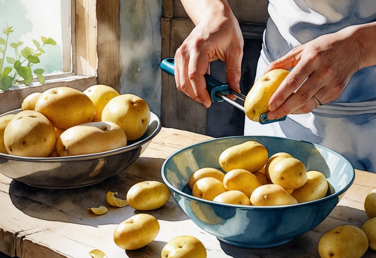 How to Peel Potatoes: Essential Tips and Methods for Home Cooks - Drool ...