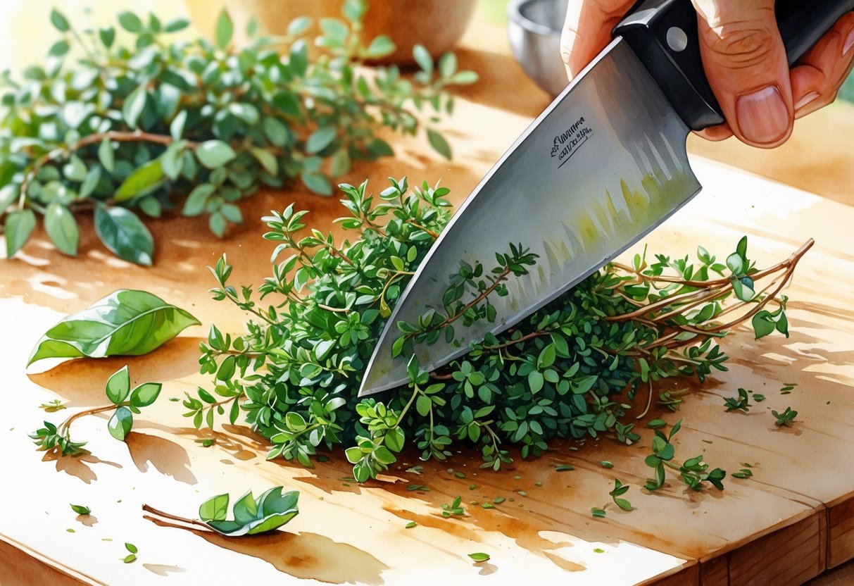 How to Chop Thyme: Essential Tips and Fresh Herb Techniques - Drool Recipes