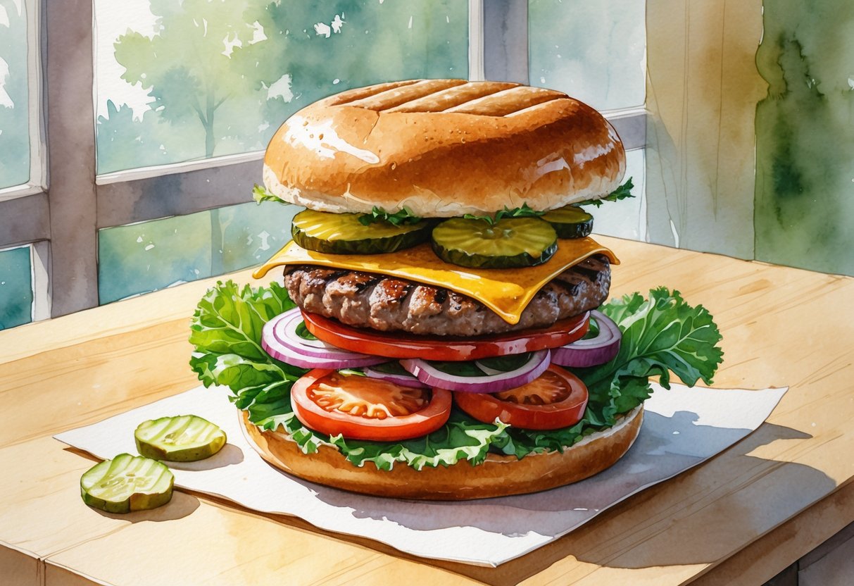 How to Stack a Burger: The Perfect Layers for a Tasty Recipe - Drool ...