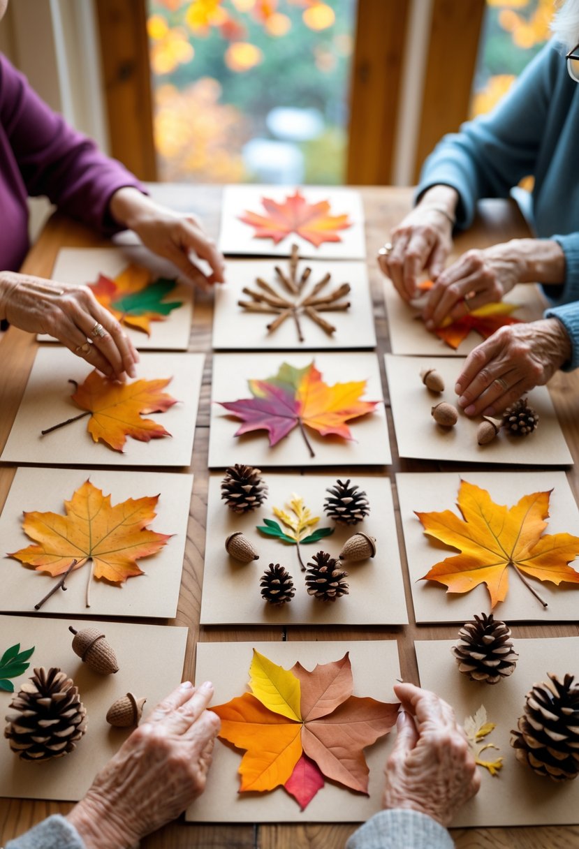 12 Easy Fall Crafts for Seniors This Season | Mummy Time