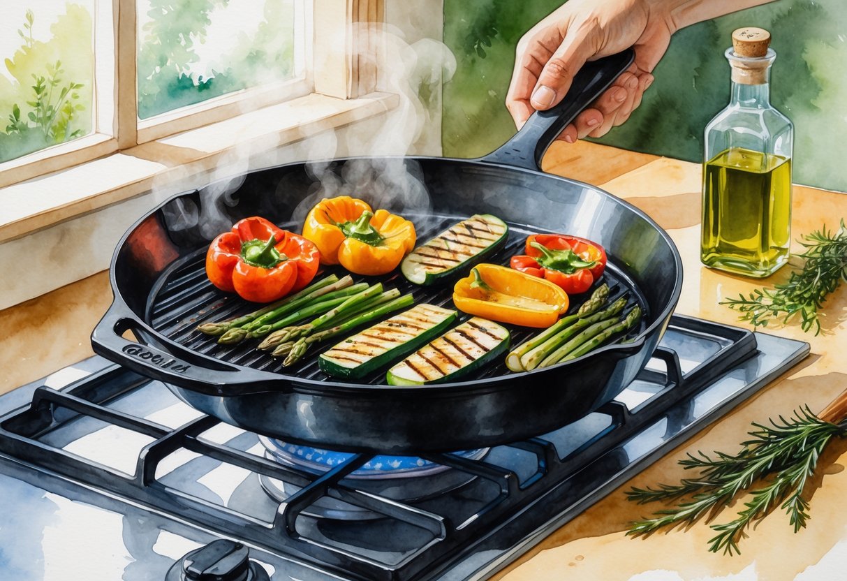 How to Use a Grill Pan: Indoor Grilling Made Easy - Drool Recipes