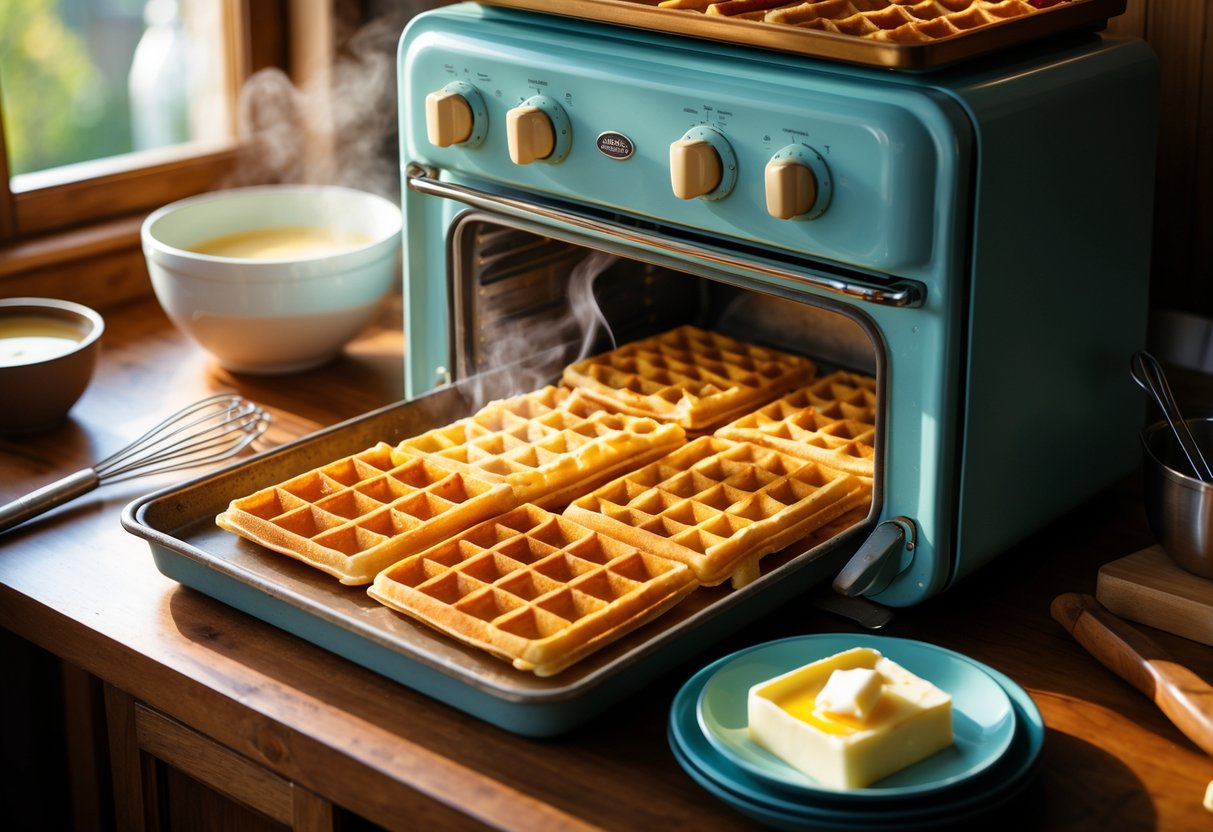 How to Cook Eggo Waffles in Oven: Perfect Batch-Baked Waffles - Drool ...