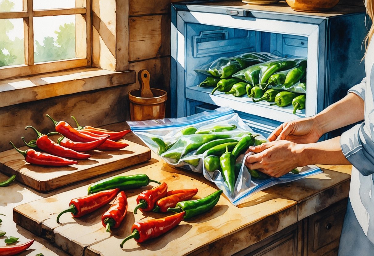 How to Freeze Chilli: Preserve Fresh Chillies for Year-round Spice ...