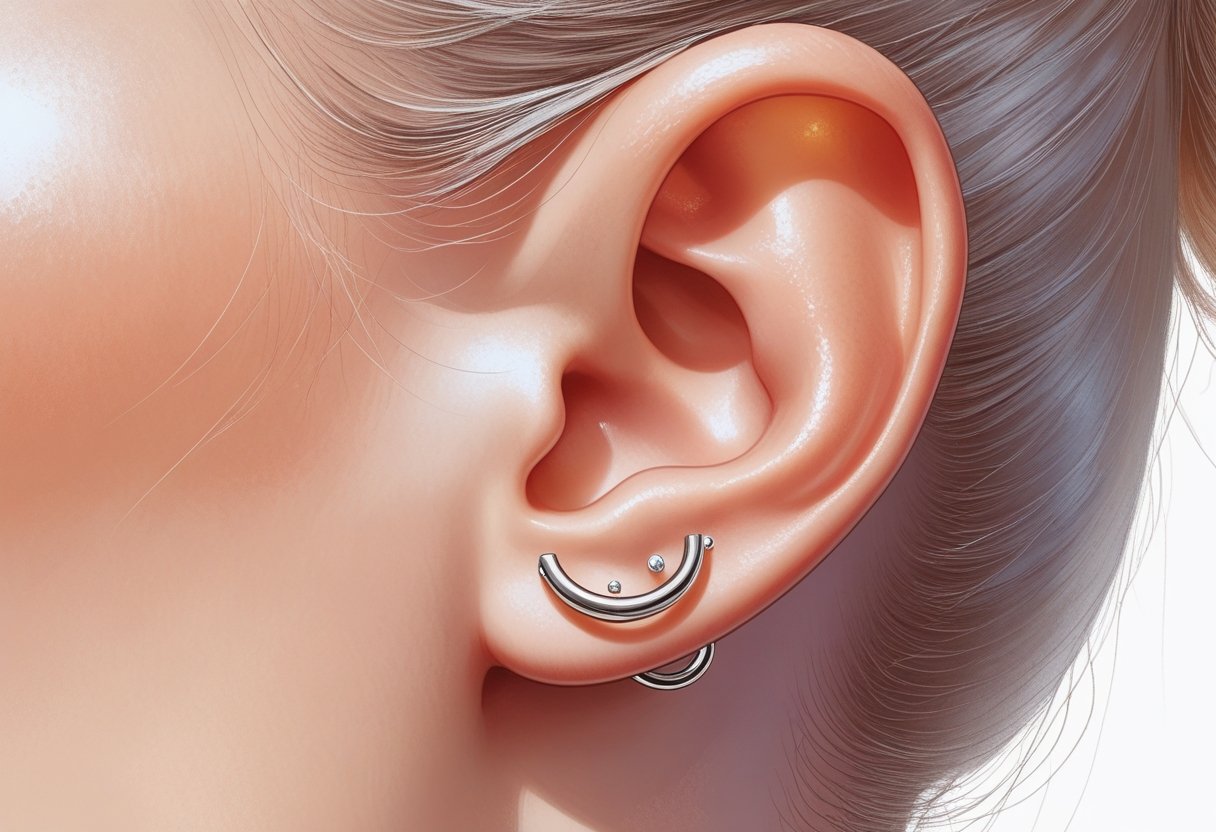 Conch Piercing Guia Completo de Estilo Cuidados e...