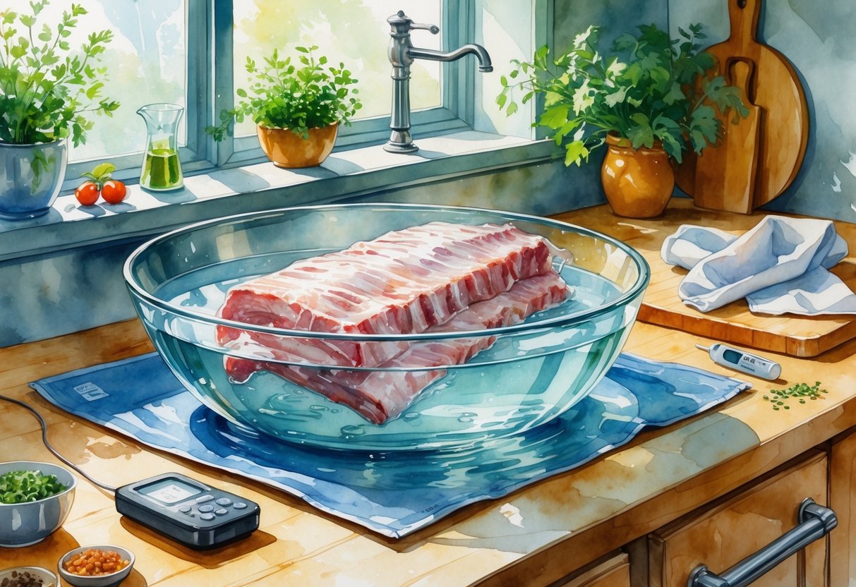 How to Thaw Frozen Ribs Quickly: Fast, Safe Defrosting Tips - Drool Recipes