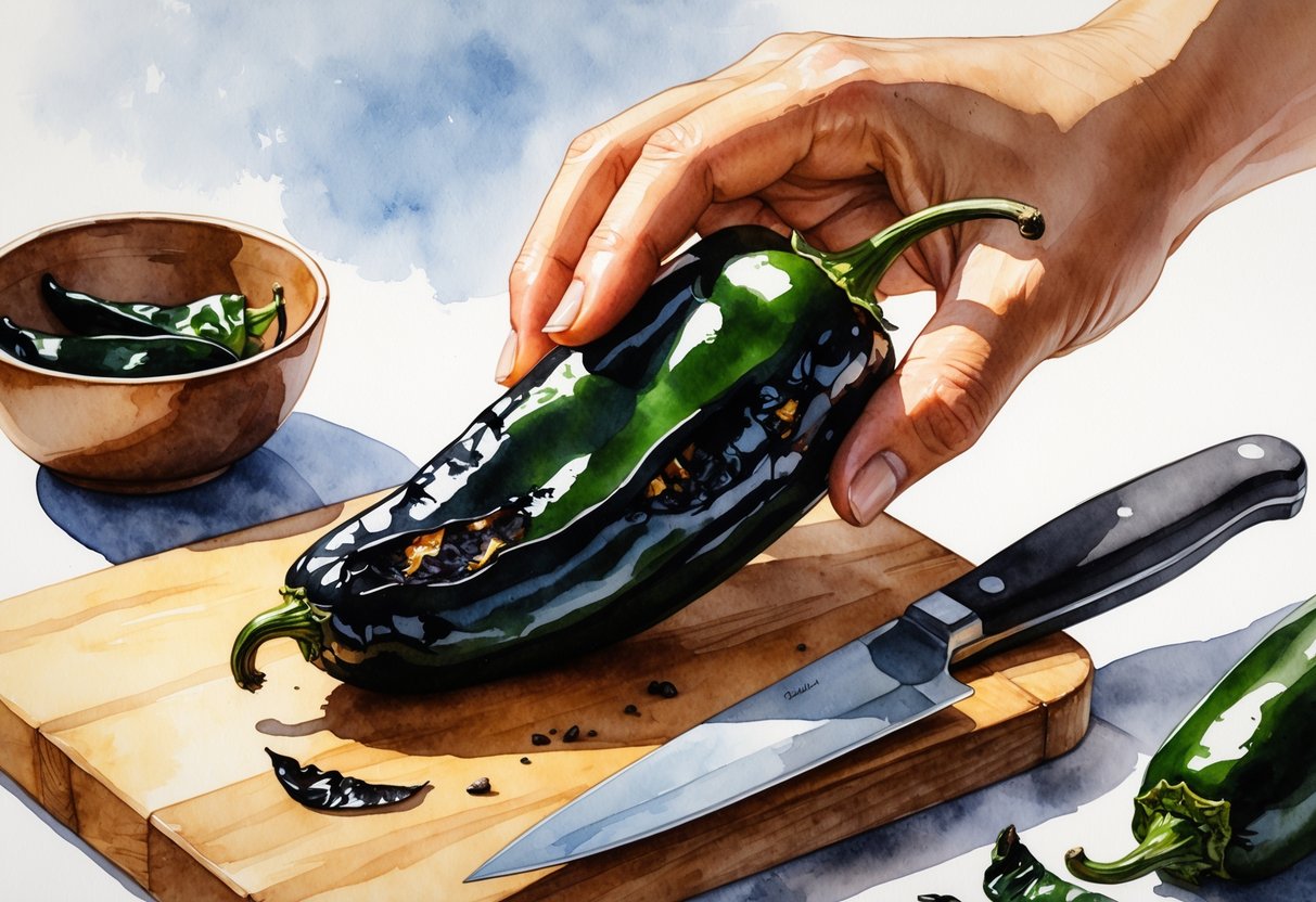 How to Peel a Poblano Pepper: Char-Free Method for Smooth Skin Every ...