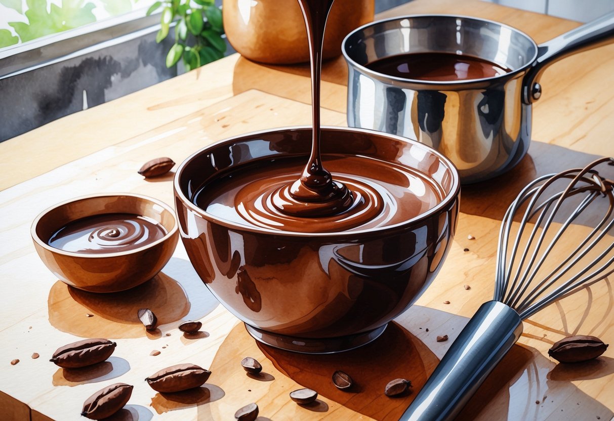 How to Make Chocolate Shiny Without Tempering: The Simple Trick for ...