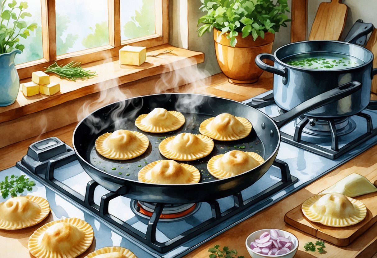How to Cook Frozen Pierogis: Crispy-Golden Skillet Method in 15 Minutes ...