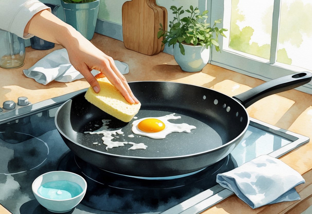 How to Clean Egg Off Non Stick Pan: Easy Cleanup & Pro Tips - Drool Recipes