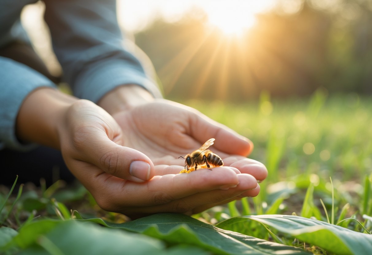 What to Do If You Find a Bee on the Ground Friendly Tips to Help It ...