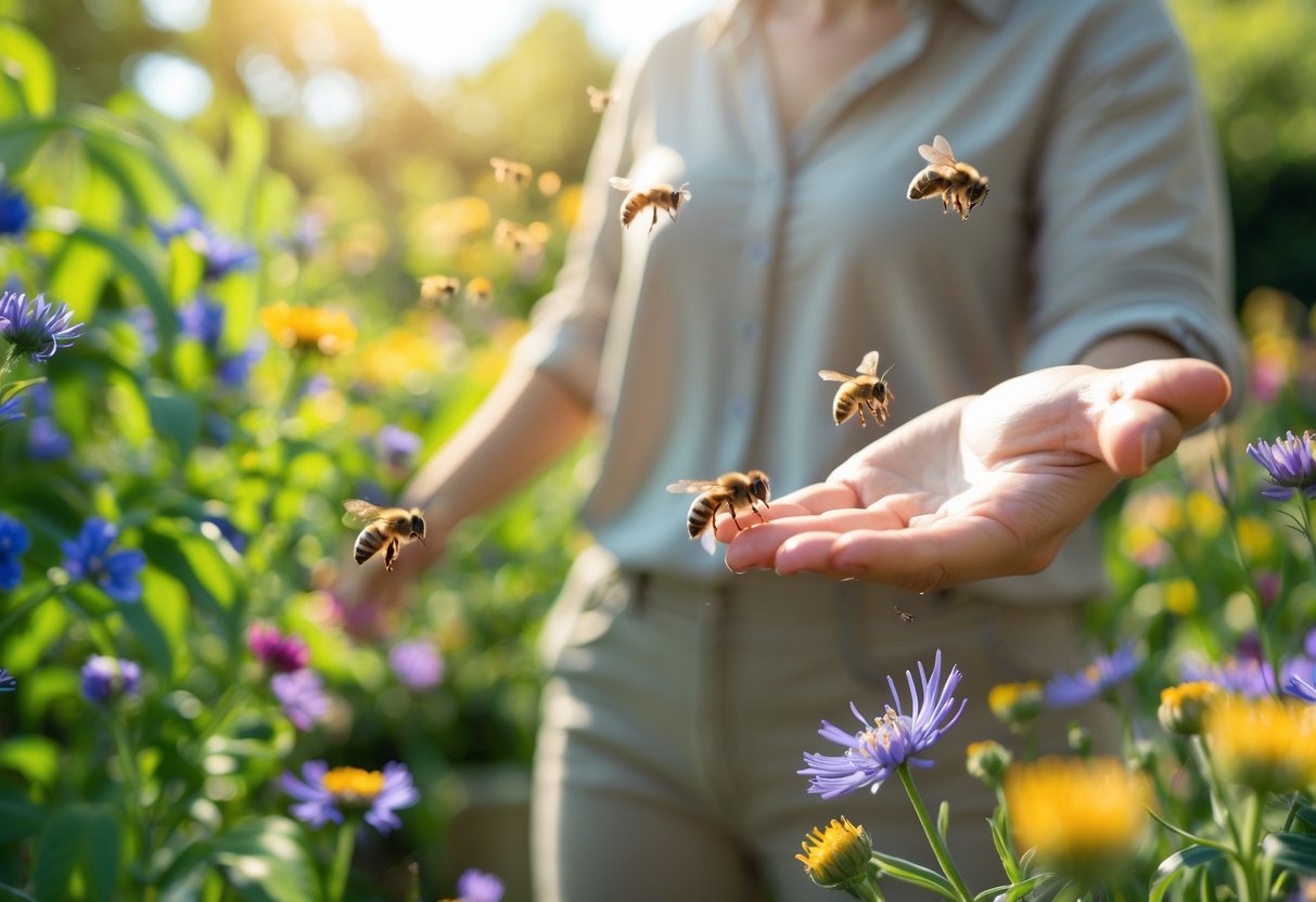 What Does It Mean When Bees Keep Coming Around You? Understanding Their ...