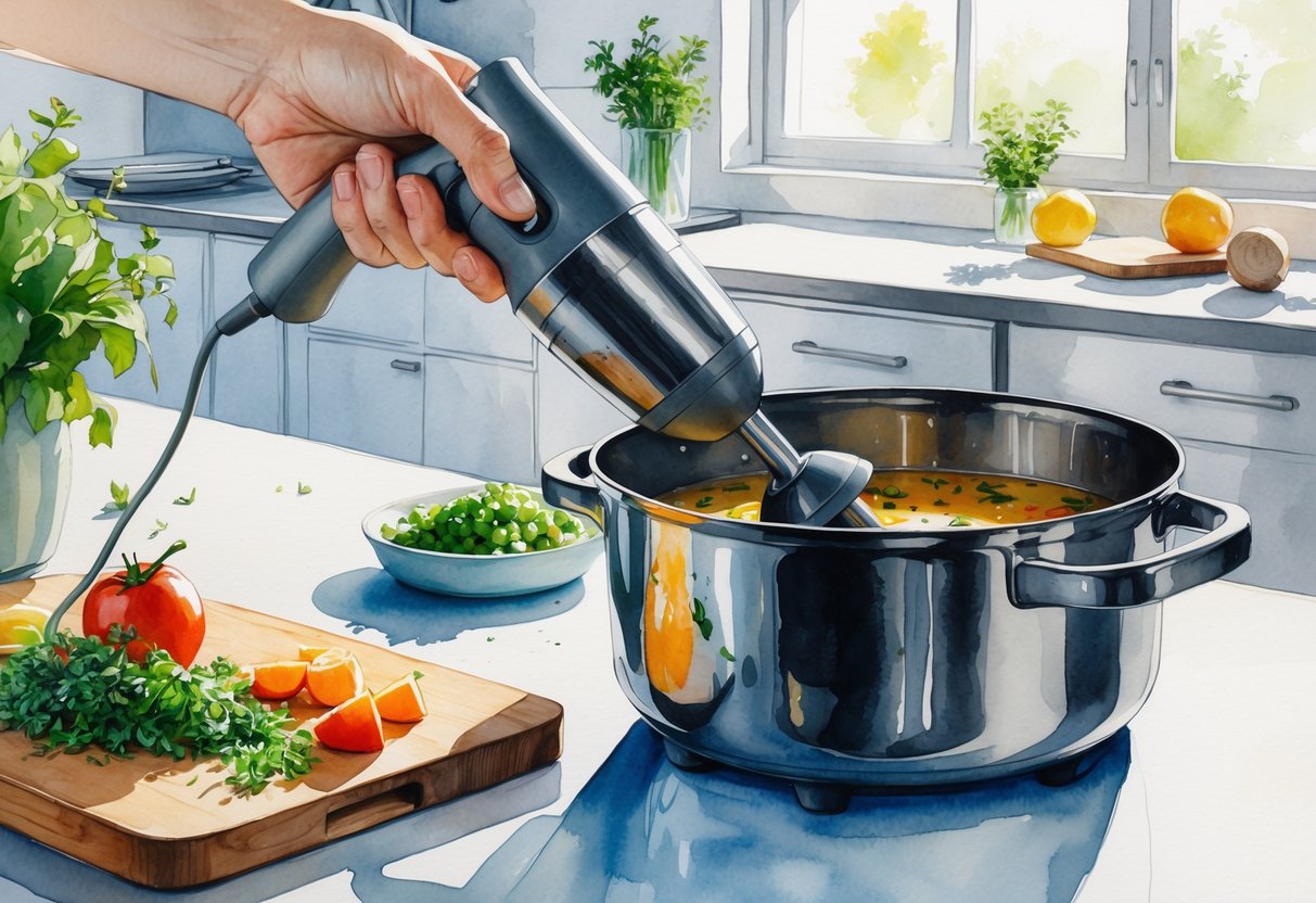 How to Use Immersion Blender Without Scratching: Kitchen Safety Tips ...