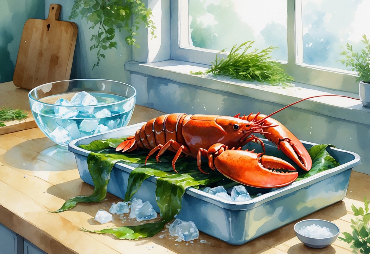 How to Store Lobster Before Cooking: Home Seafood Storage Guide - Drool ...