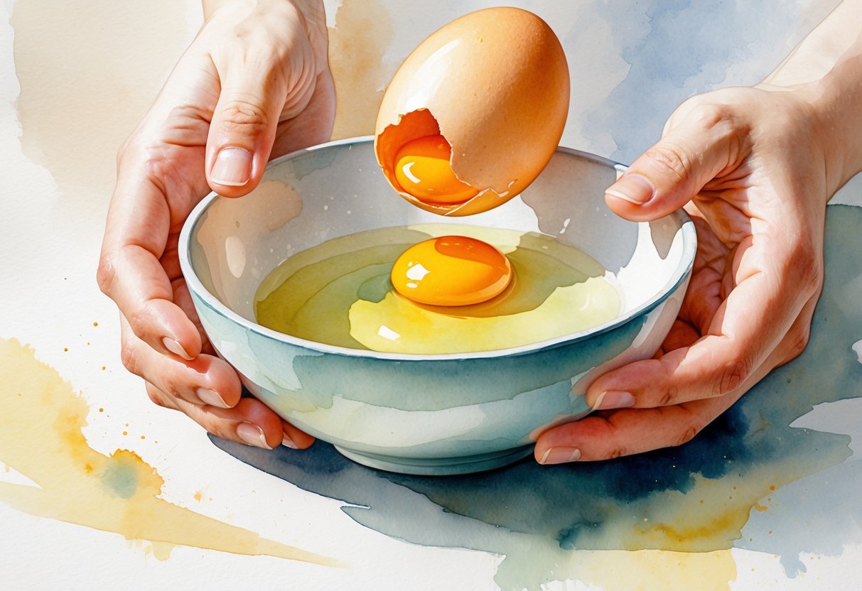 How to Crack an Egg Without Breaking the Yolk: Kitchen Success Tips ...