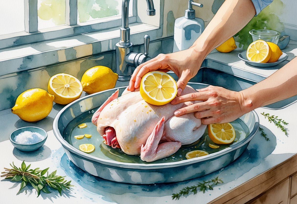 How to Clean Chicken with Lemon: Safe & Flavorful Prep Guide - Drool ...