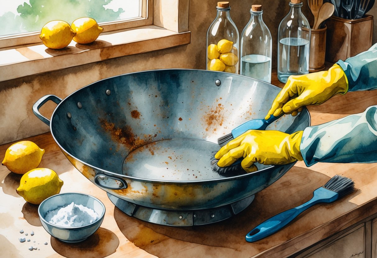 How to Remove Rust from a Wok: Restore & Maintain for Cooking - Drool ...