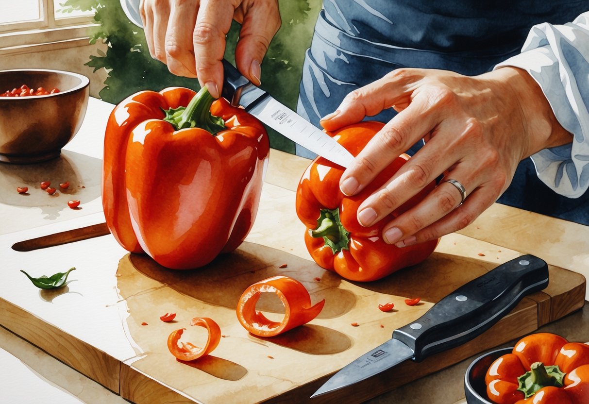 How to Peel a Pepper: Simple Techniques for Perfect Results - Drool Recipes