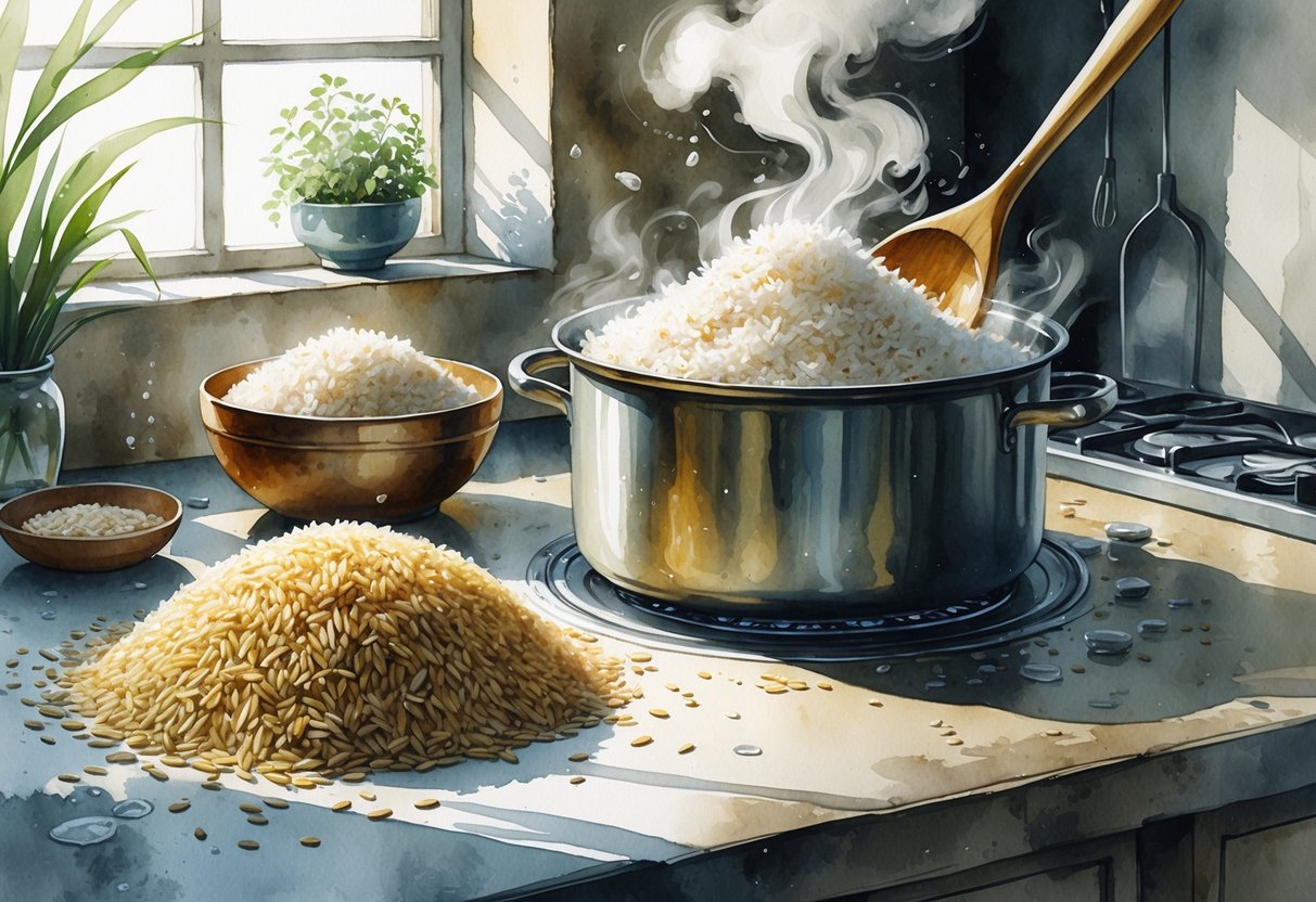 How to Make Hard Rice Soft: Easy Rice Revival Tips & Methods - Drool ...