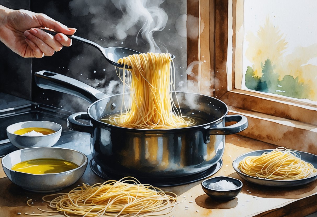 How to Make Angel Hair Pasta Not Stick: The Boiling and Tossing Trick ...