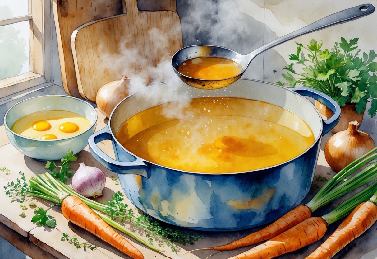 How to Clarify Broth: Expert Techniques for Crystal Clear Soups - Drool ...