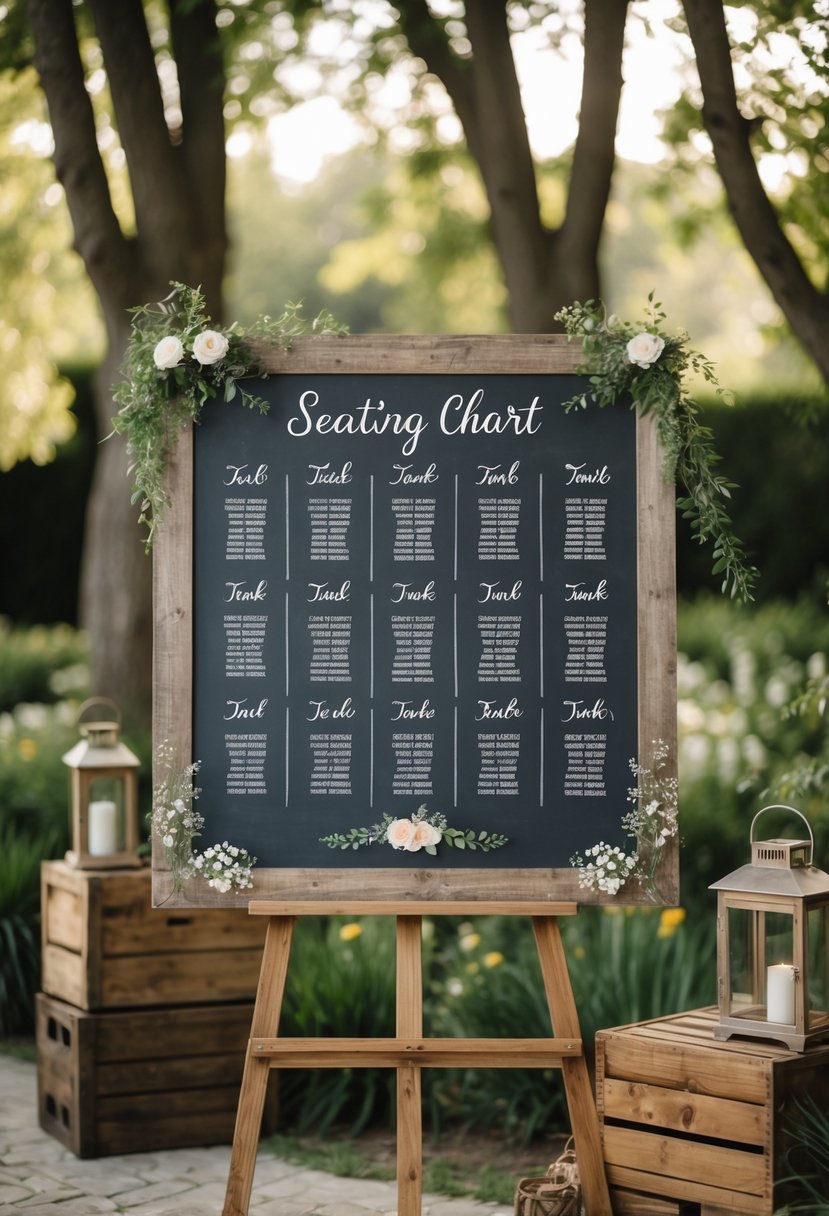 15 Wedding Seating Chart Ideas to Inspire You - WithLoveLive