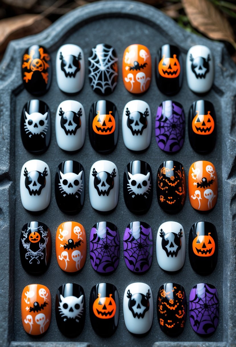 18 Halloween Nail Designs To Elevate Your Spooky Style This Season ...