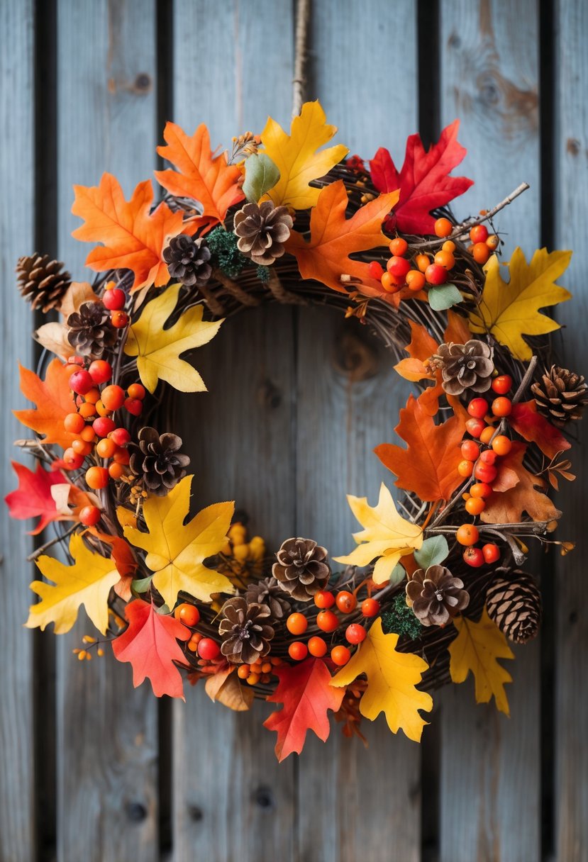 14 Fall Wreath Craft Ideas for Adults and Kids | TheGrow