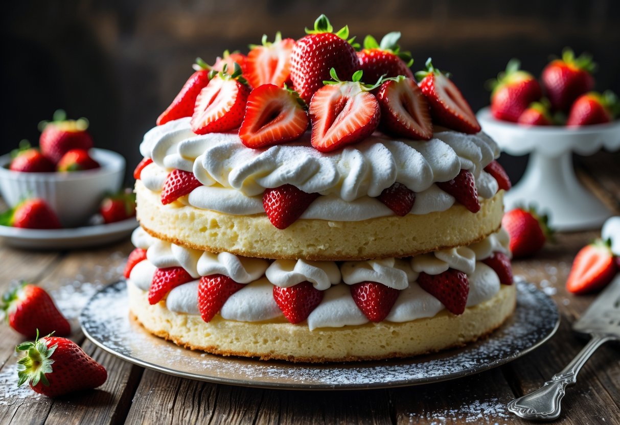 Good Humor Strawberry Shortcake Cake Recipe: How to Make It - Drool Recipes