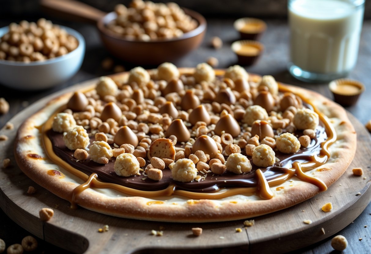 Reese's Puffs Pizza Recipe: Fun and Easy Dessert Pizza - Drool Recipes
