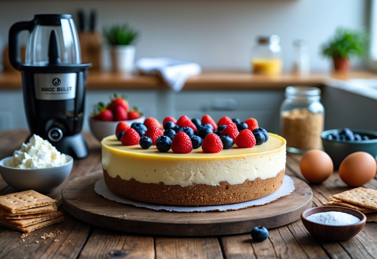 Magic Bullet Cheesecake Recipe: Easy & Creamy Dessert Guide - Drool Recipes