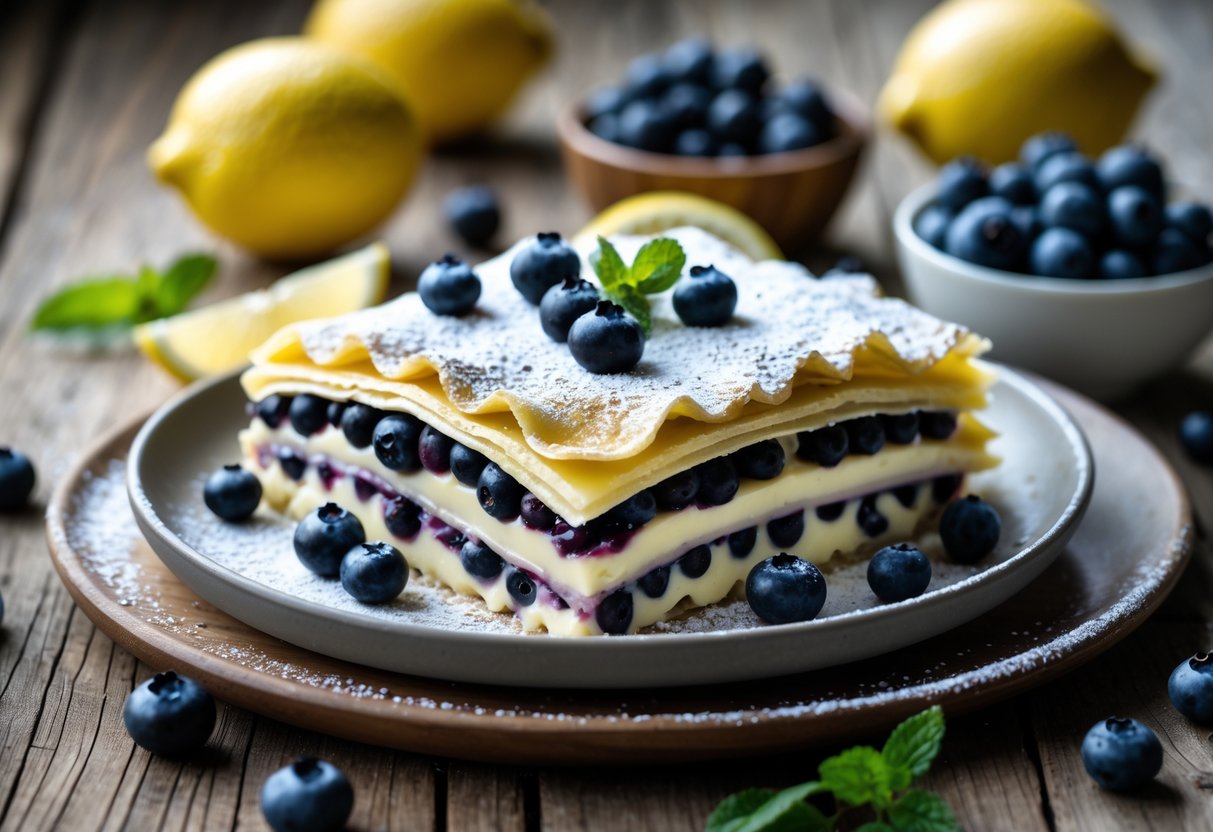 Lemon Blueberry Lasagna Recipe: A Delicious No-Bake Dessert - Drool Recipes