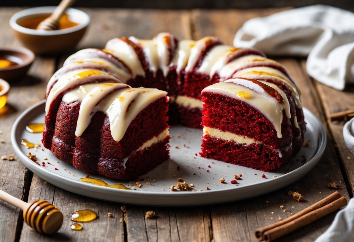 Red Velvet Honey Bun Cake Recipe: Easy, Delicious Steps - Drool Recipes