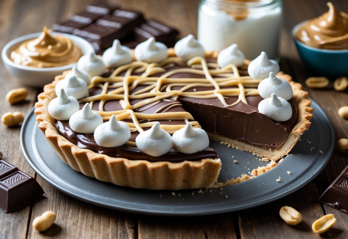 Chocolate Fluffernutter Pie Recipe: Step-by-Step Guide - Drool Recipes