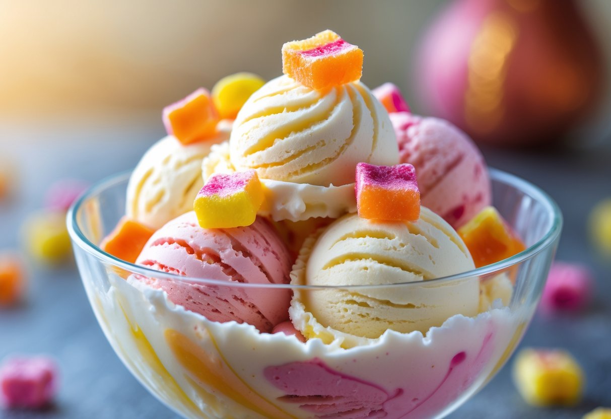 Starburst Ice Cream Recipe: Easy, Colorful Homemade Treat - Drool Recipes