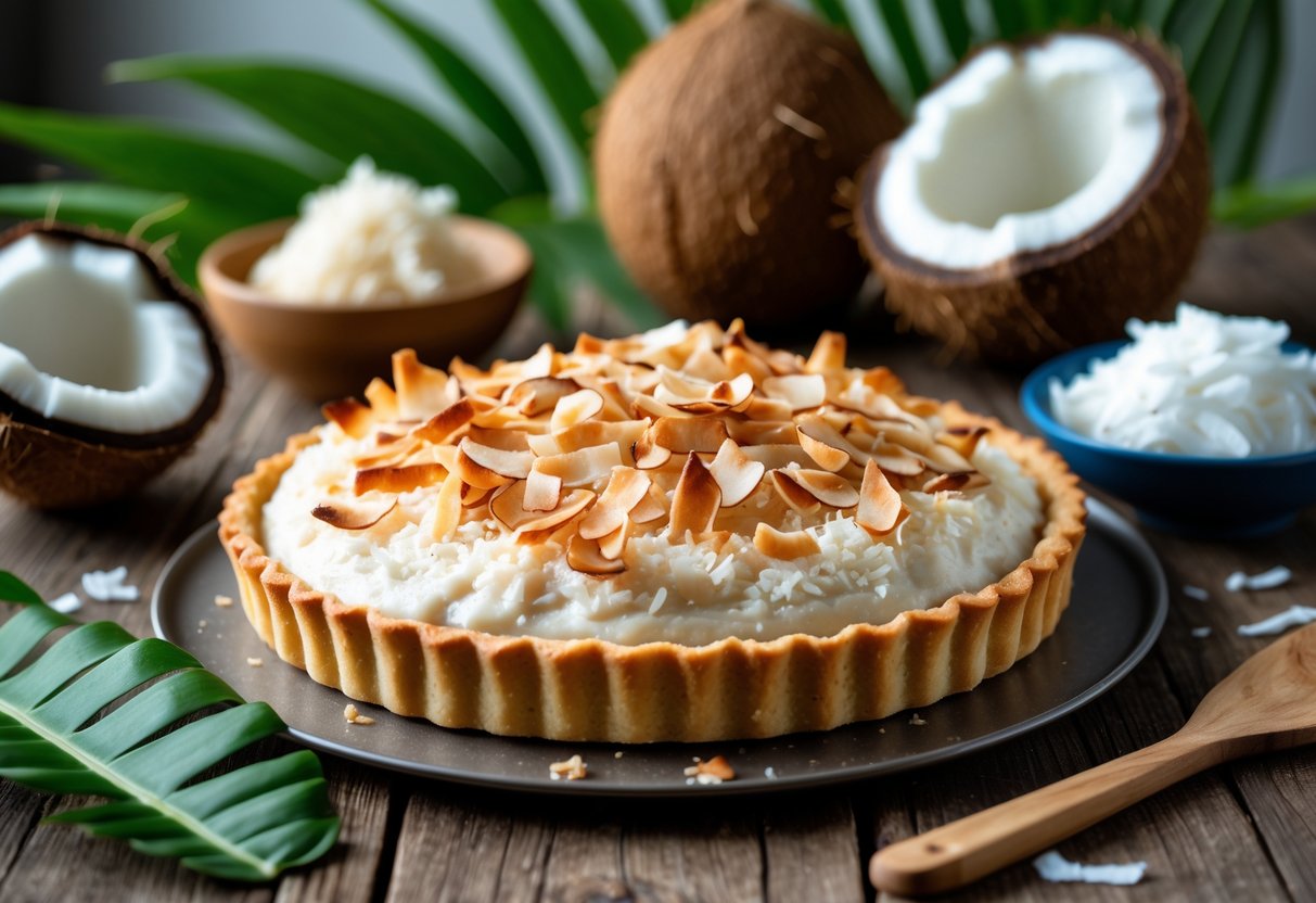 Virgin Islands Coconut Tart Recipe: A Caribbean Favorite - Drool Recipes