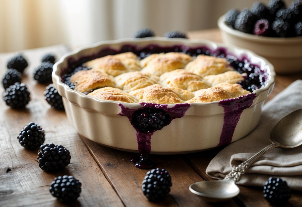 Cracker Barrel Blackberry Cobbler Recipe: Homemade Southern Dessert ...