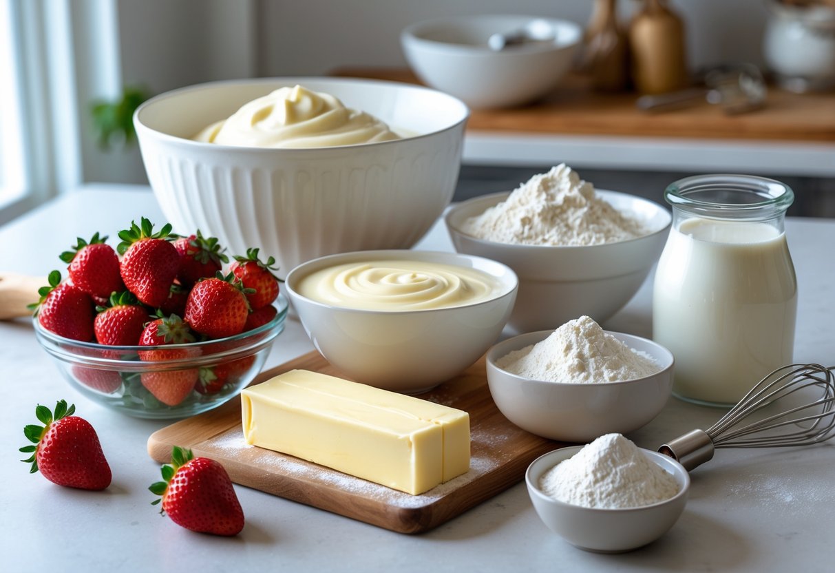 Safeway Strawberry Boston Cream Cake Recipe: Step-by-Step Guide - Drool ...