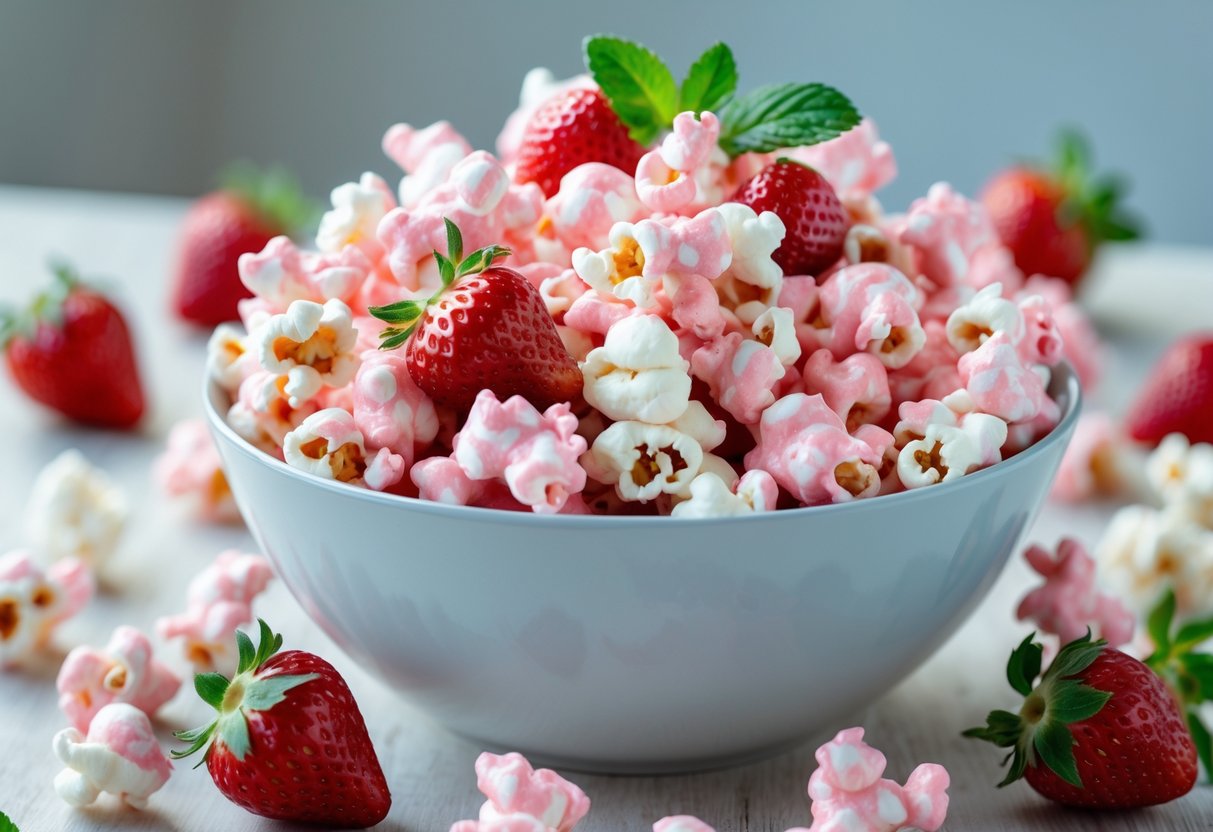 Strawberry Cheesecake Popcorn Recipe: Sweet Snack Guide - Drool Recipes