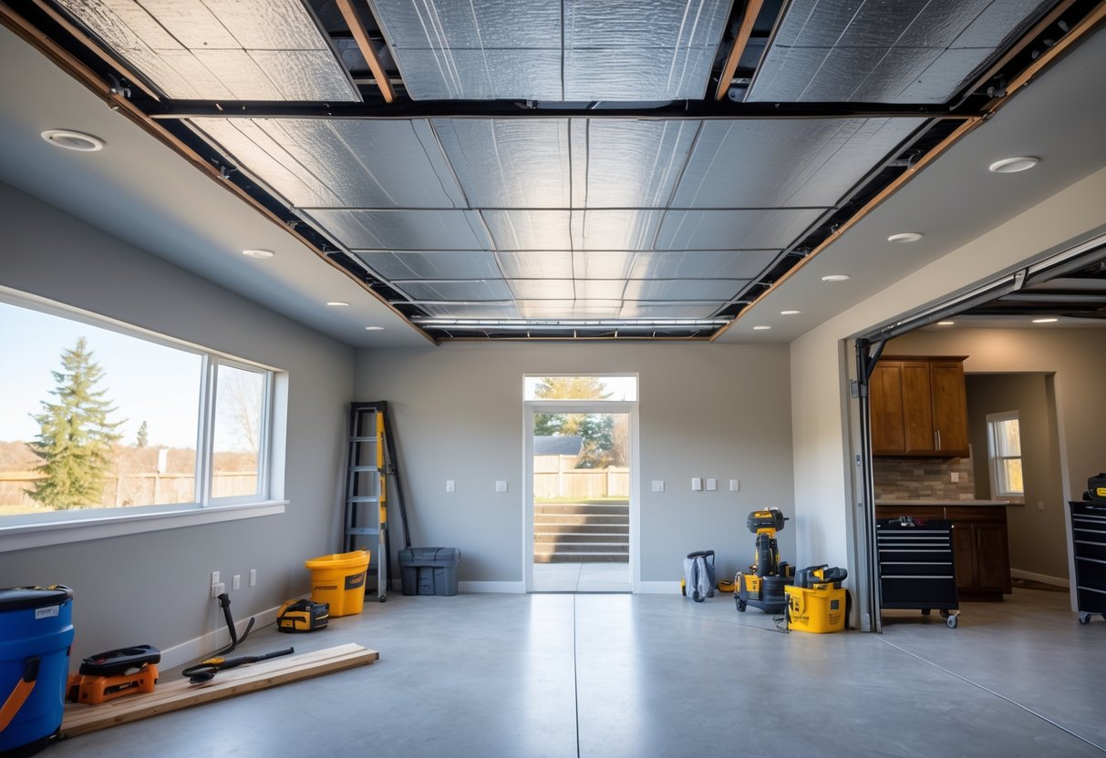 Garage Ceiling Upgrades for Rooms Over the Garage: Complete Guide ...