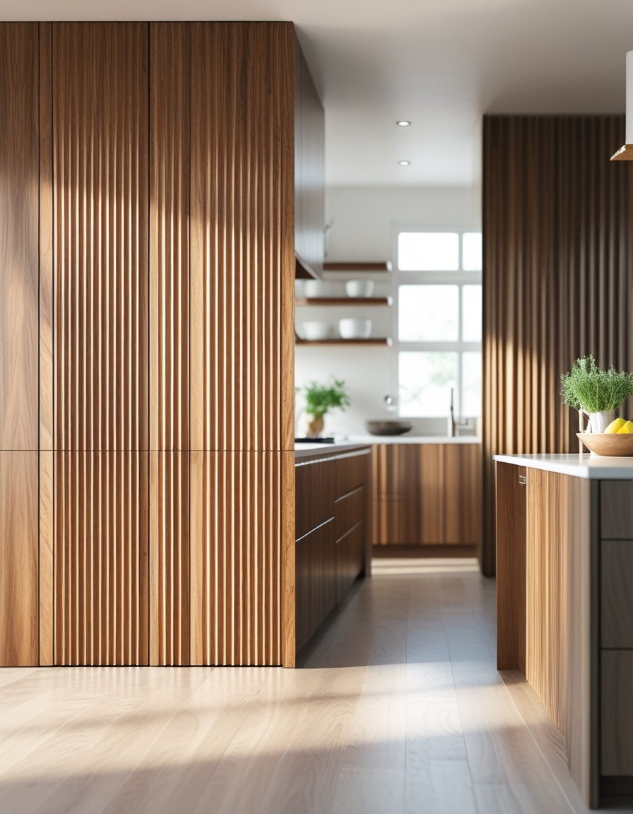Why Fluted Wood Details Are the Secret to a Luxe Kitchen Look (Style Tips)