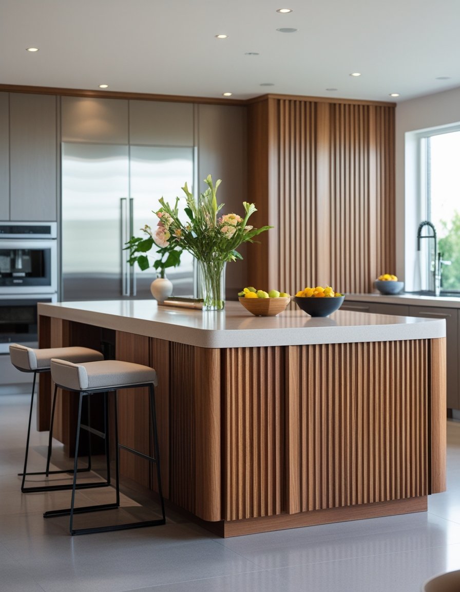 Why Fluted Wood Details Are the Secret to a Luxe Kitchen Look (Style Tips)