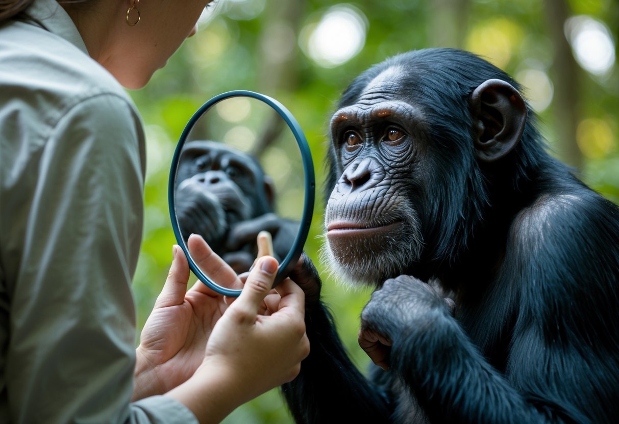 Do Chimpanzees Recognize Themselves? Self-Awareness and Evidence - Know ...