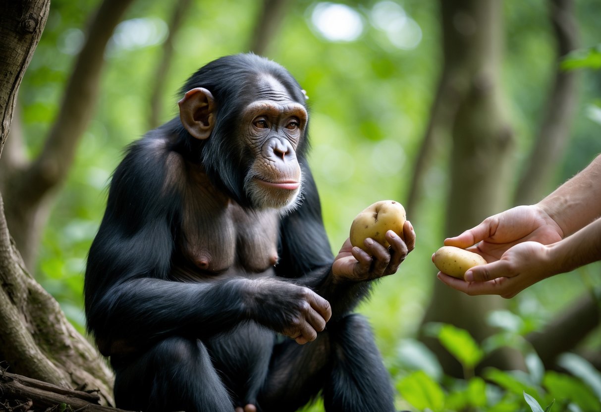 Can Chimps Eat Potatoes? Exploring Chimpanzee Diet Choices - Know Animals