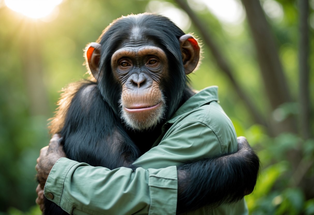 Do Chimps Like Being Hugged? Understanding Chimpanzee Affection - Know ...