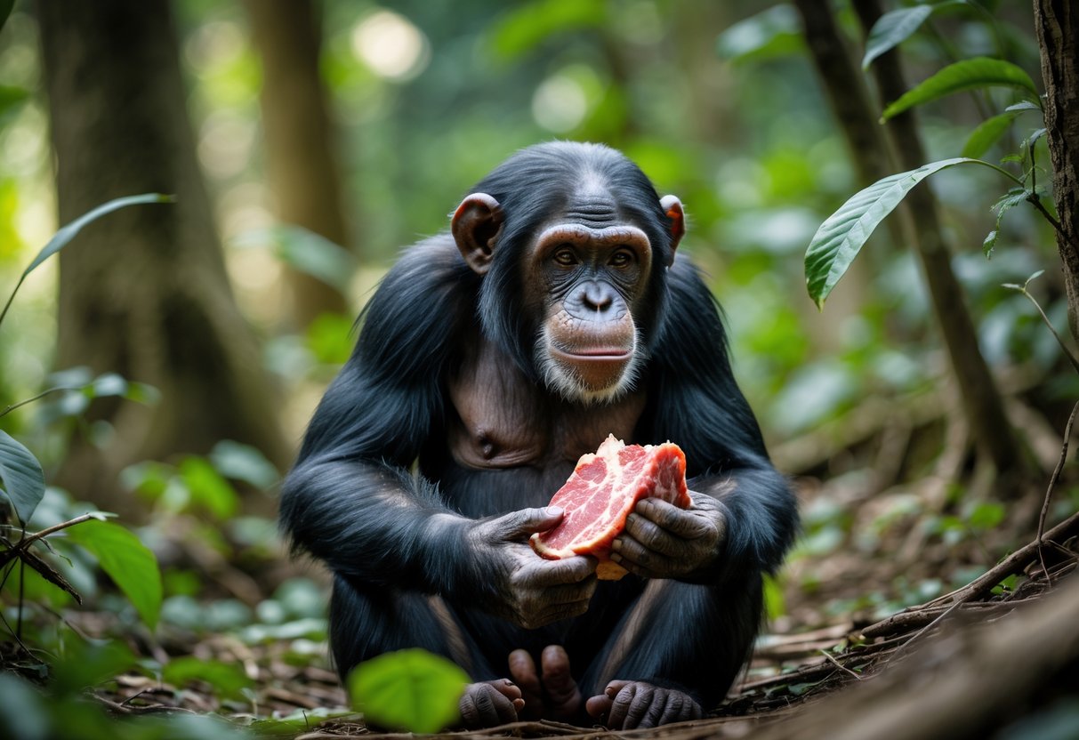 Can Chimps Eat Meat? Understanding Chimpanzee Diet and Habits - Know ...
