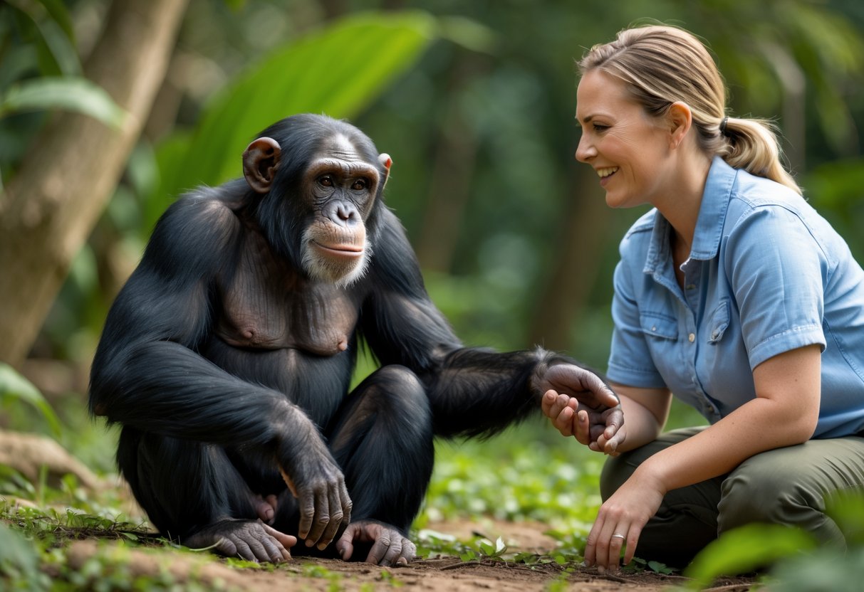 Can Chimpanzees Be Friendly to Humans? Understanding Primate ...